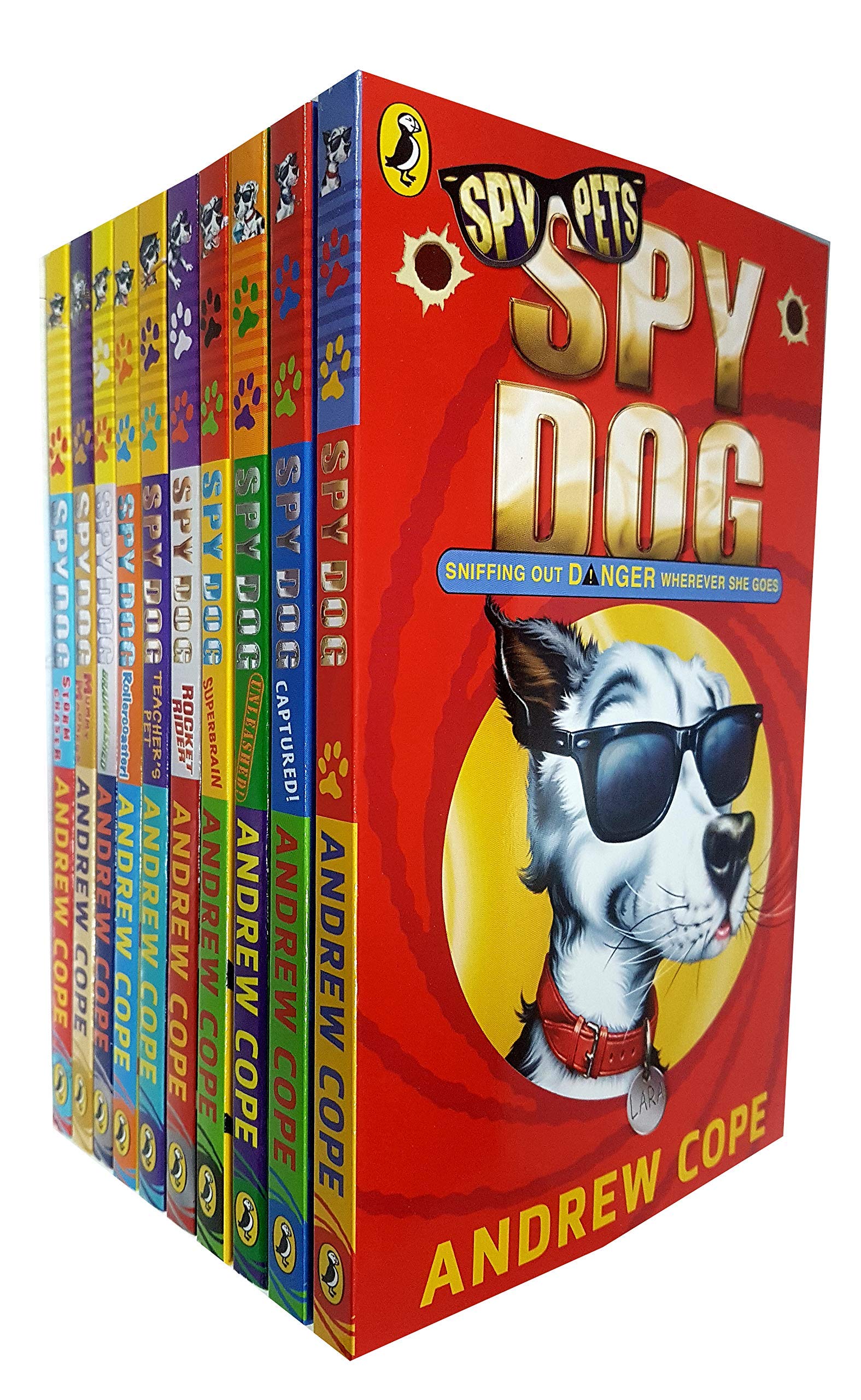 Spy Pets Spy Dog Series 10 Books Collection Set By Andrew Cope by ...