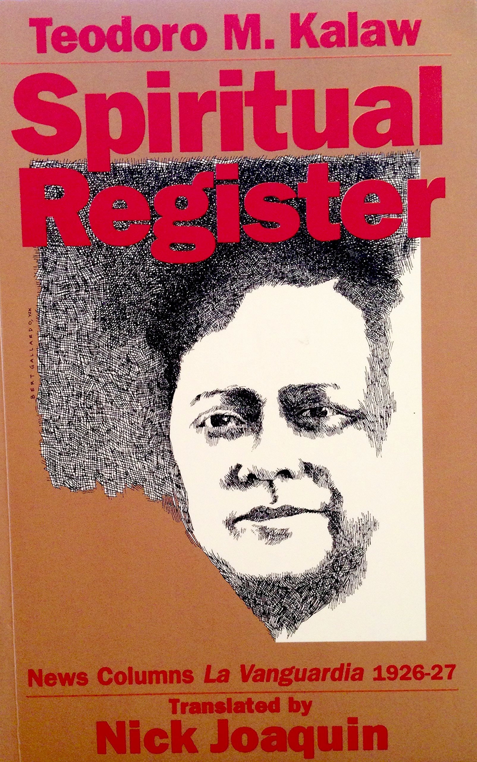 Spiritual Register: News Columns La Vanguardia 1926–27 by Teodoro M ...