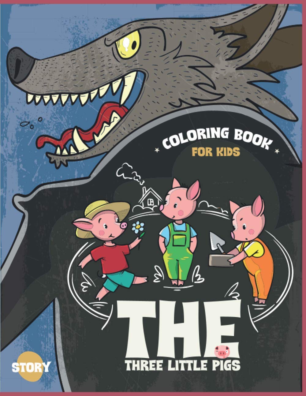 Coloring Pages Big Bad Wolf
