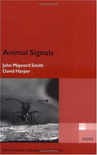 Animal Signals by John Maynard-Smith | Goodreads