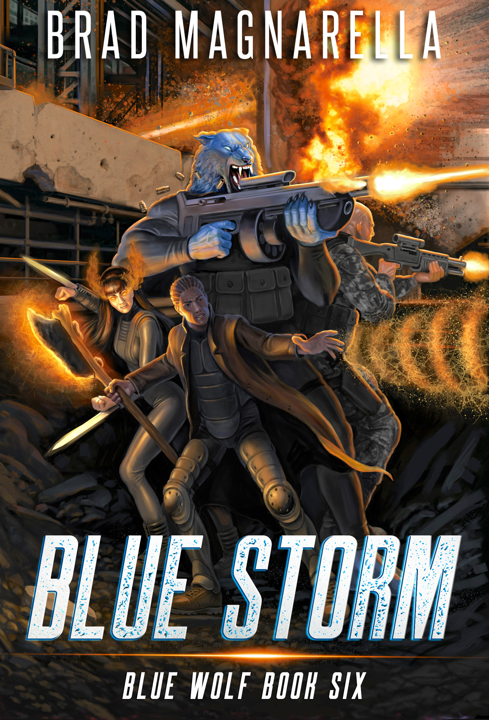 Blue Storm (Blue Wolf, #6) by Brad Magnarella | Goodreads