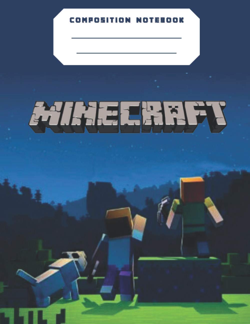 Minecraft Composition Notebook: Style Minecraft Journal Notebook For ...