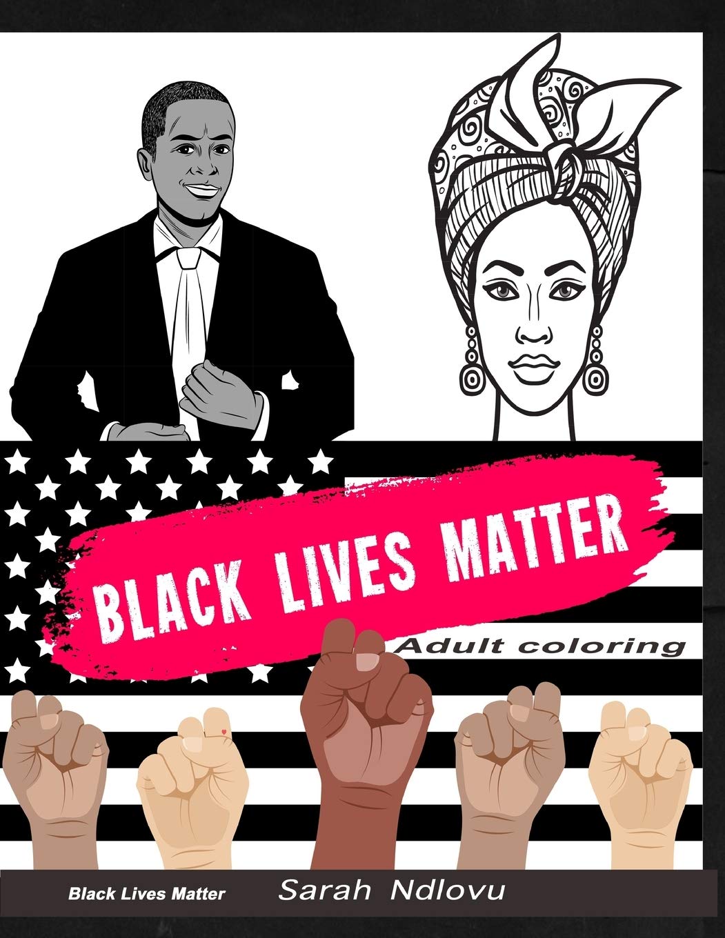 Black lives matter adult coloring: African American coloring books for ...