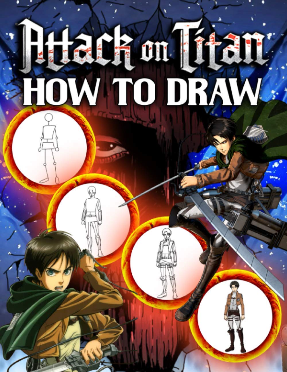 How To Draw Attack On Titan: An Interesting Activity Book That Show ...