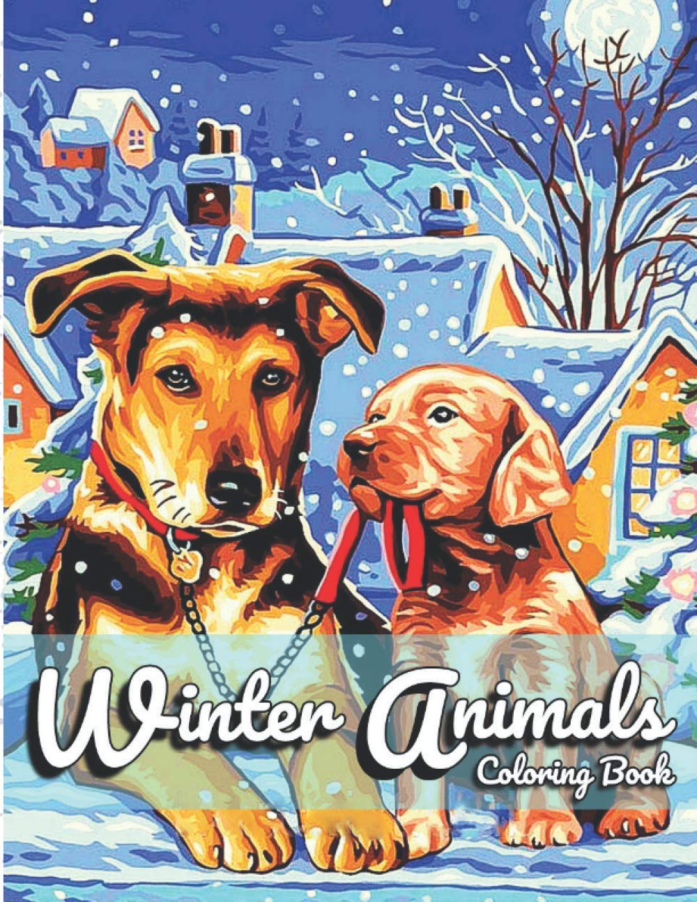 Winter Animals Coloring Book For Adult Featuring Relaxing Winter winter-animals-coloring-book-for-adult-featuring-relaxing-winter
