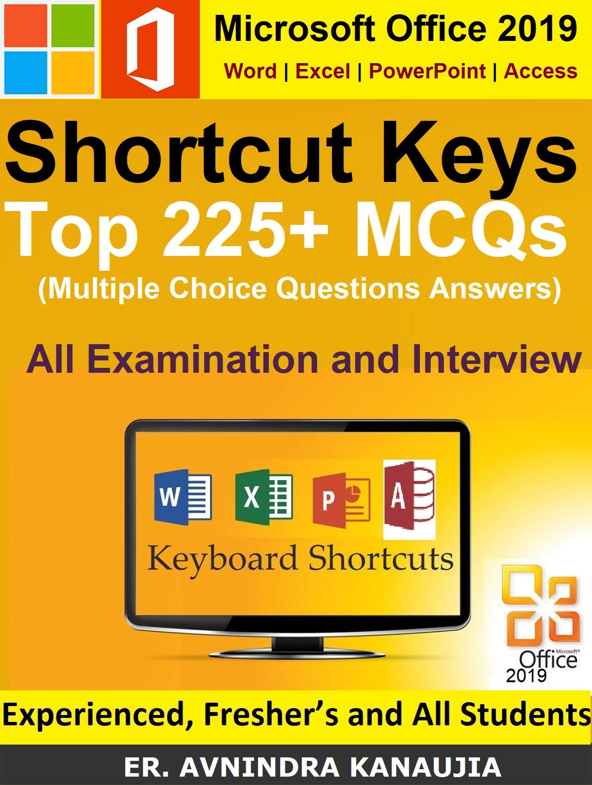 Microsoft Office Shortcut Key Top 225 Multiple Choice ions 