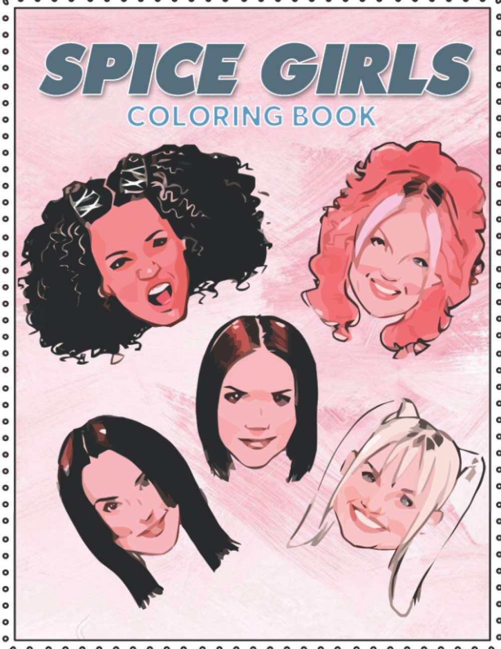 Spice Girl Coloring Pages