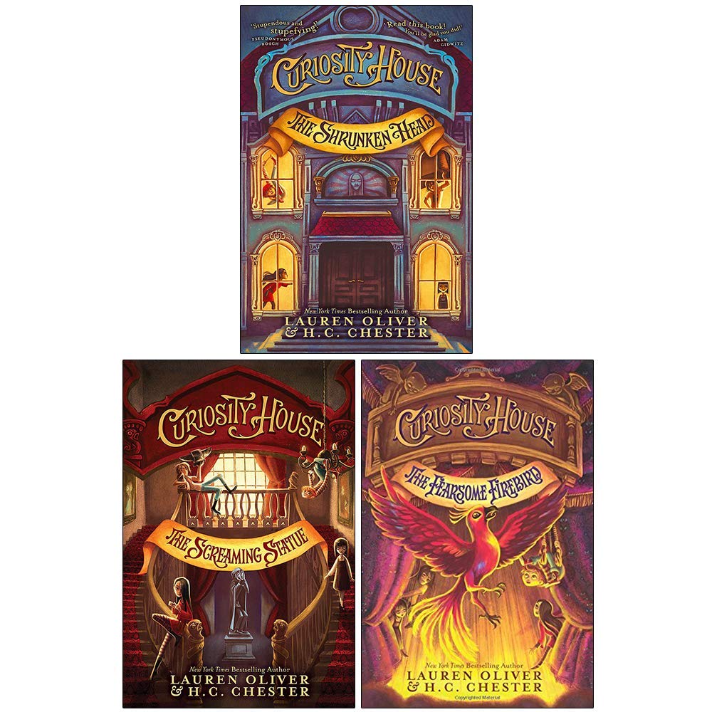 Curiosity House 1 - 3 (The Curiosity House #1 - #3) by Lauren Oliver ...
