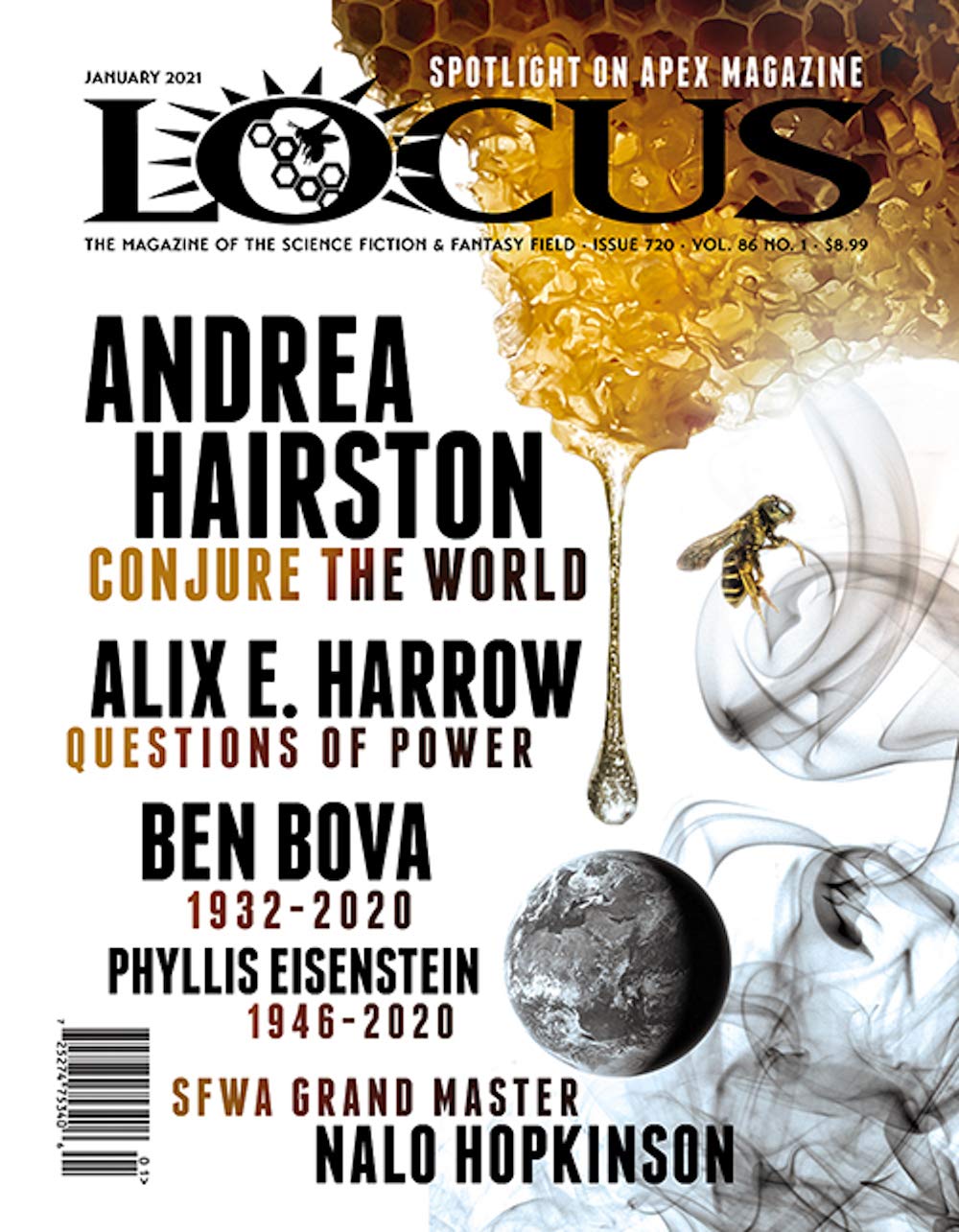 Locus Magazine, Issue #720, January 2021 by Liza Groen Trombi | Goodreads