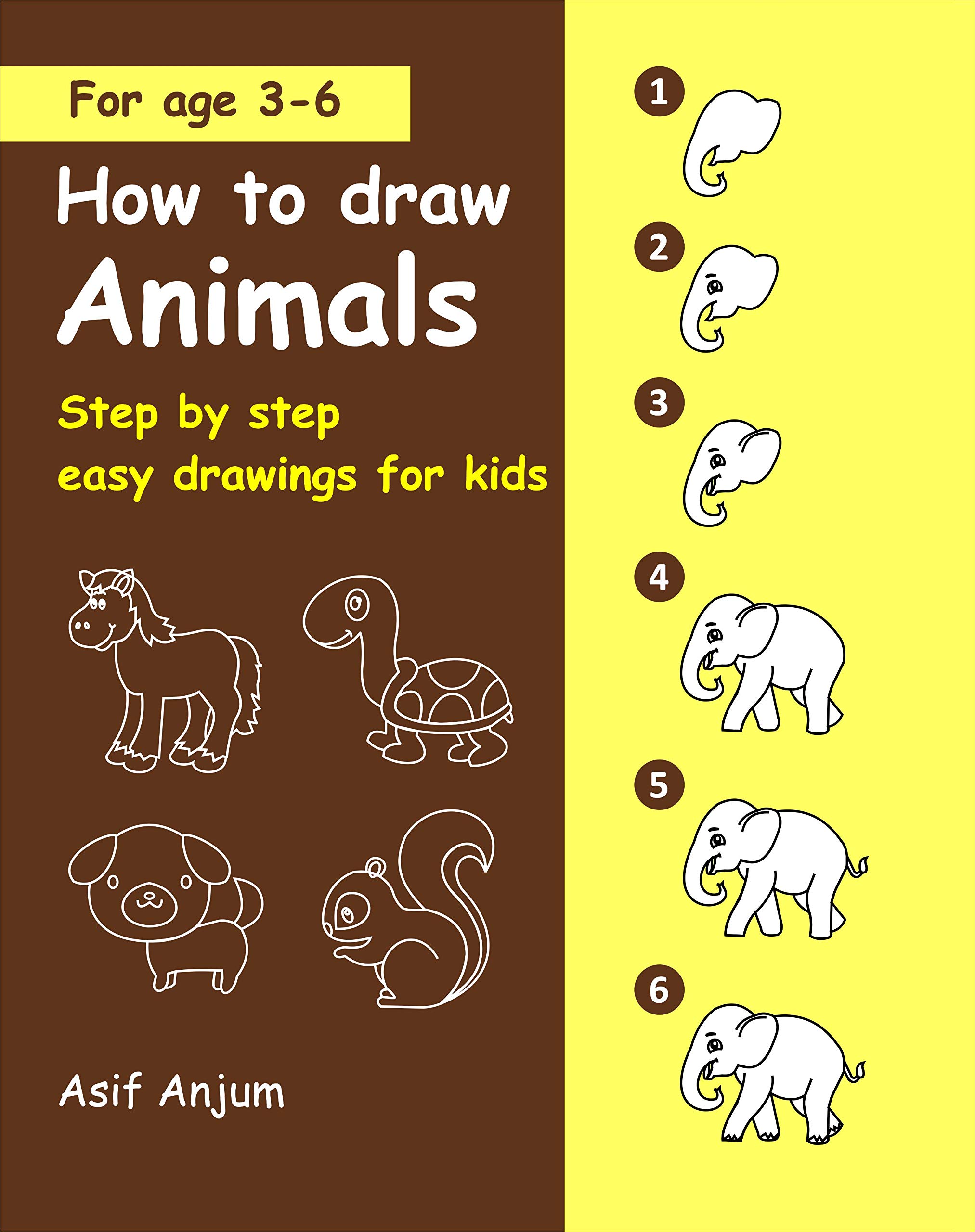 How To Draw Animals Step By Step Easy Drawings By Asif Anjum Goodreads how-to-draw-animals-step-by-step-easy-drawings-by-asif-anjum-goodreads