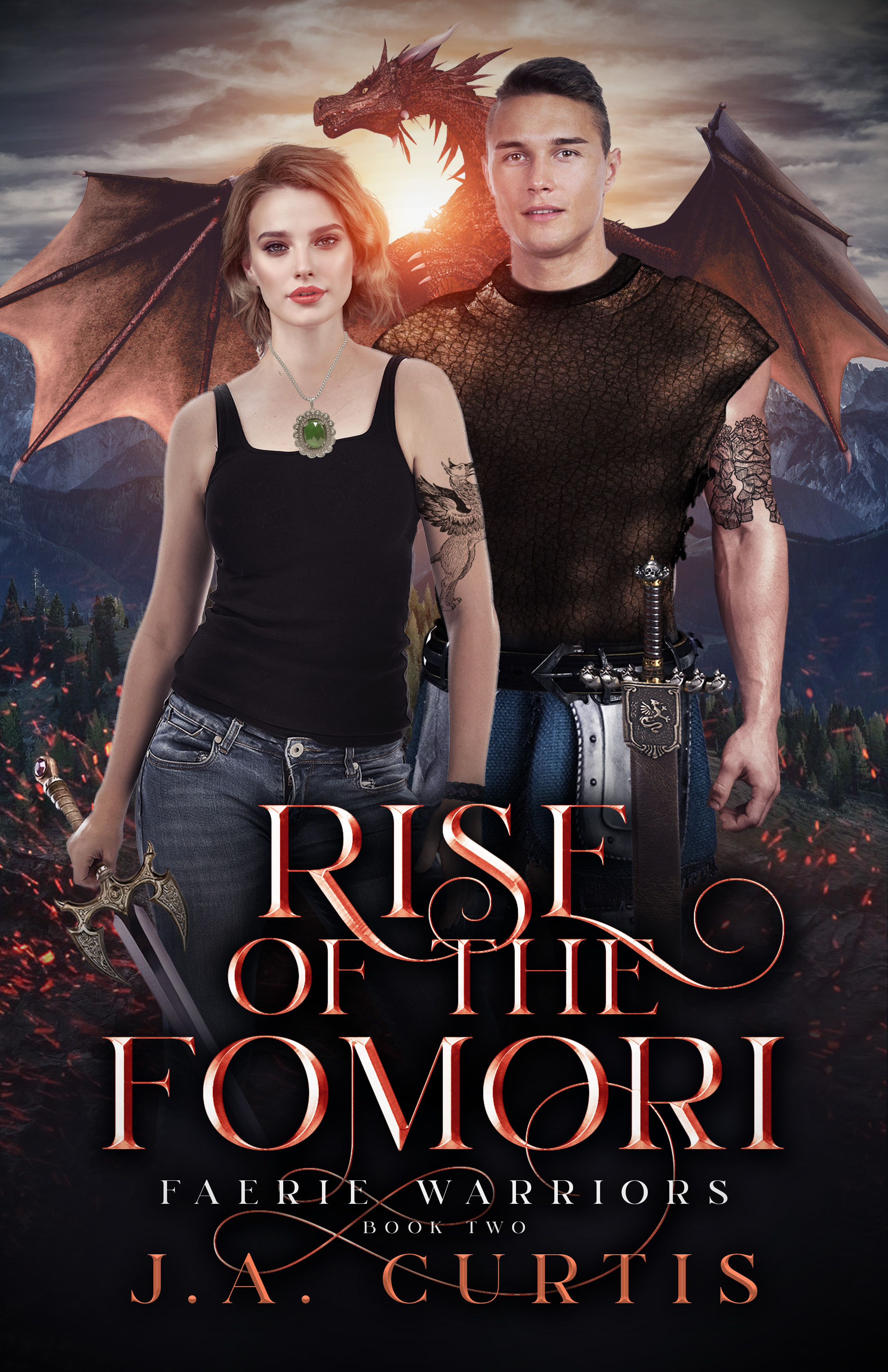 Rise of the Fomori (Faerie Warriors #2) by J.A. Curtis | Goodreads
