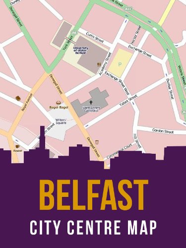 Belfast, Northern Ireland City Centre Street Map by eReaderMaps | Goodreads