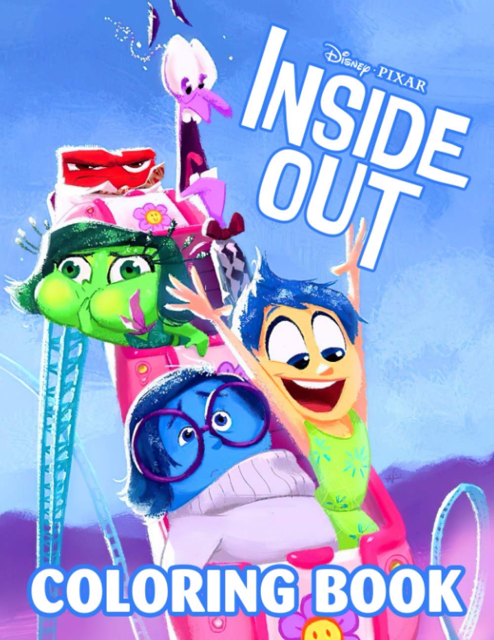 Inside Out Coloring Pages Riley