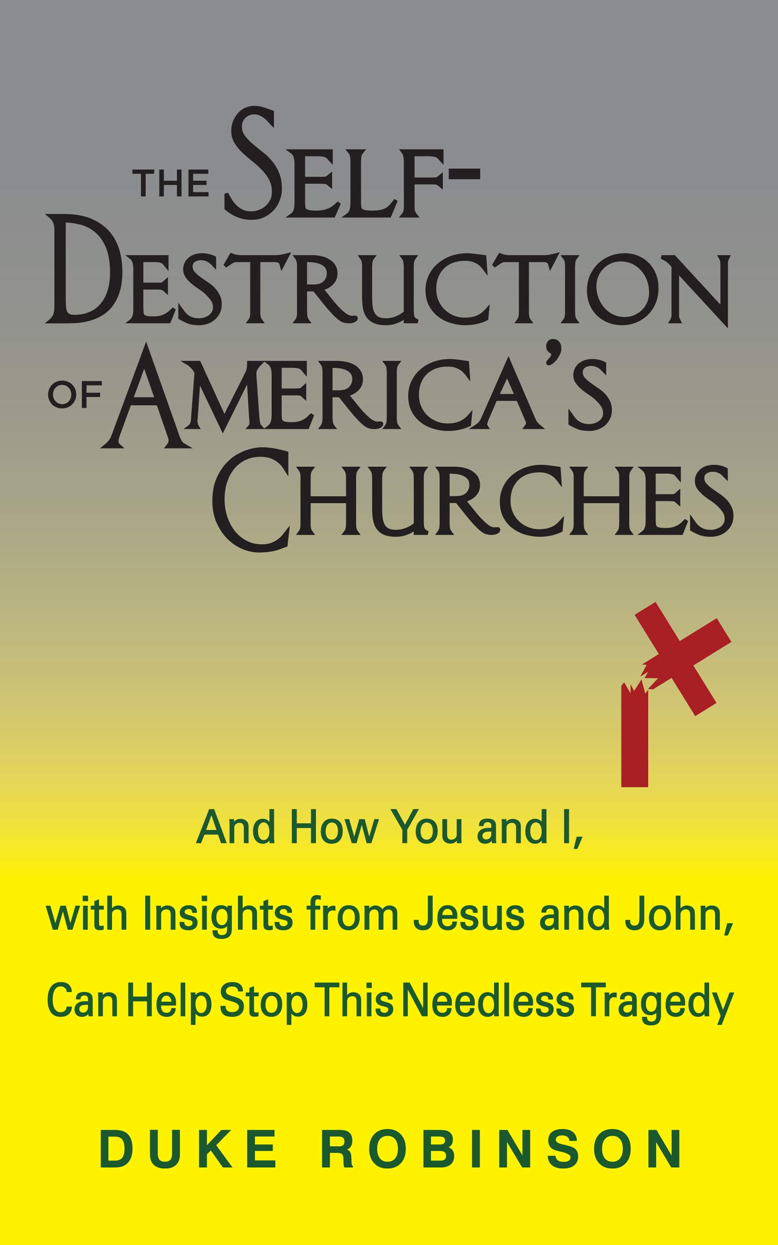 The Self- Destruction of America’s Churches: And How You and I, with ...