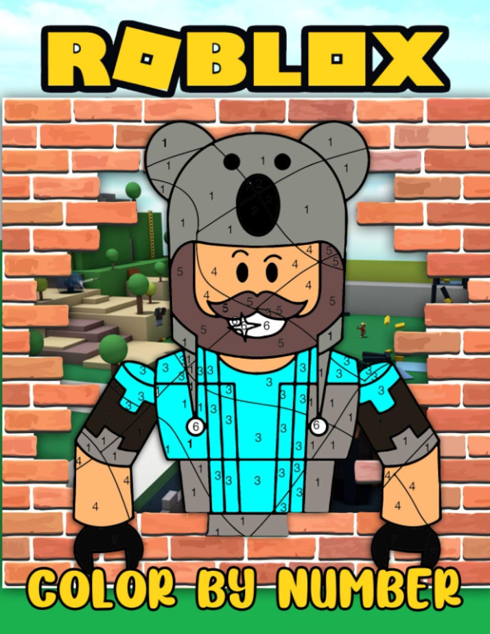 Roblox Color By Number: An Item Including Lots Of Roblox Illustrations ...