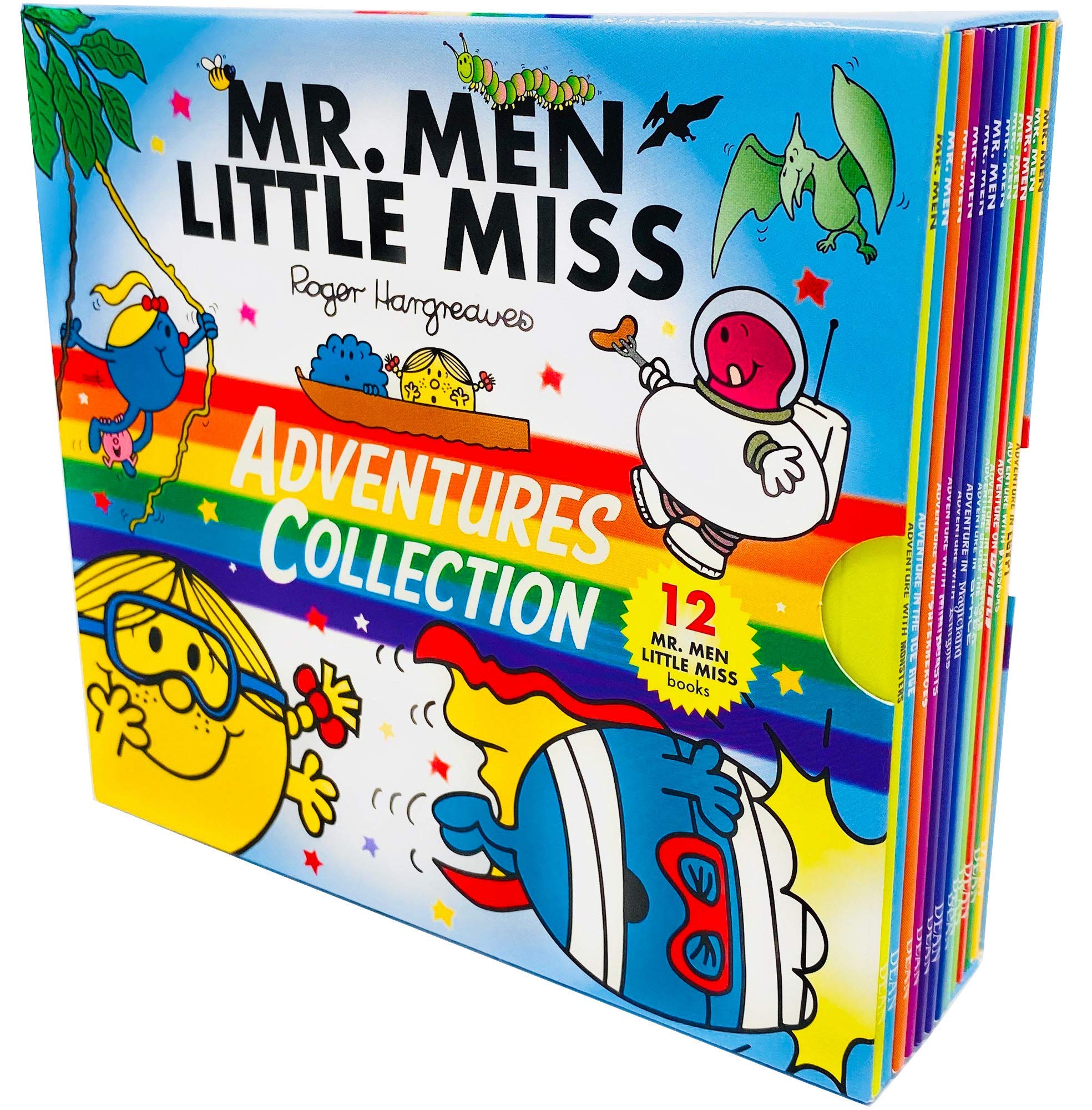 Mr. Men Little Miss Adventures Collection, 12 book boxset by Roger ...