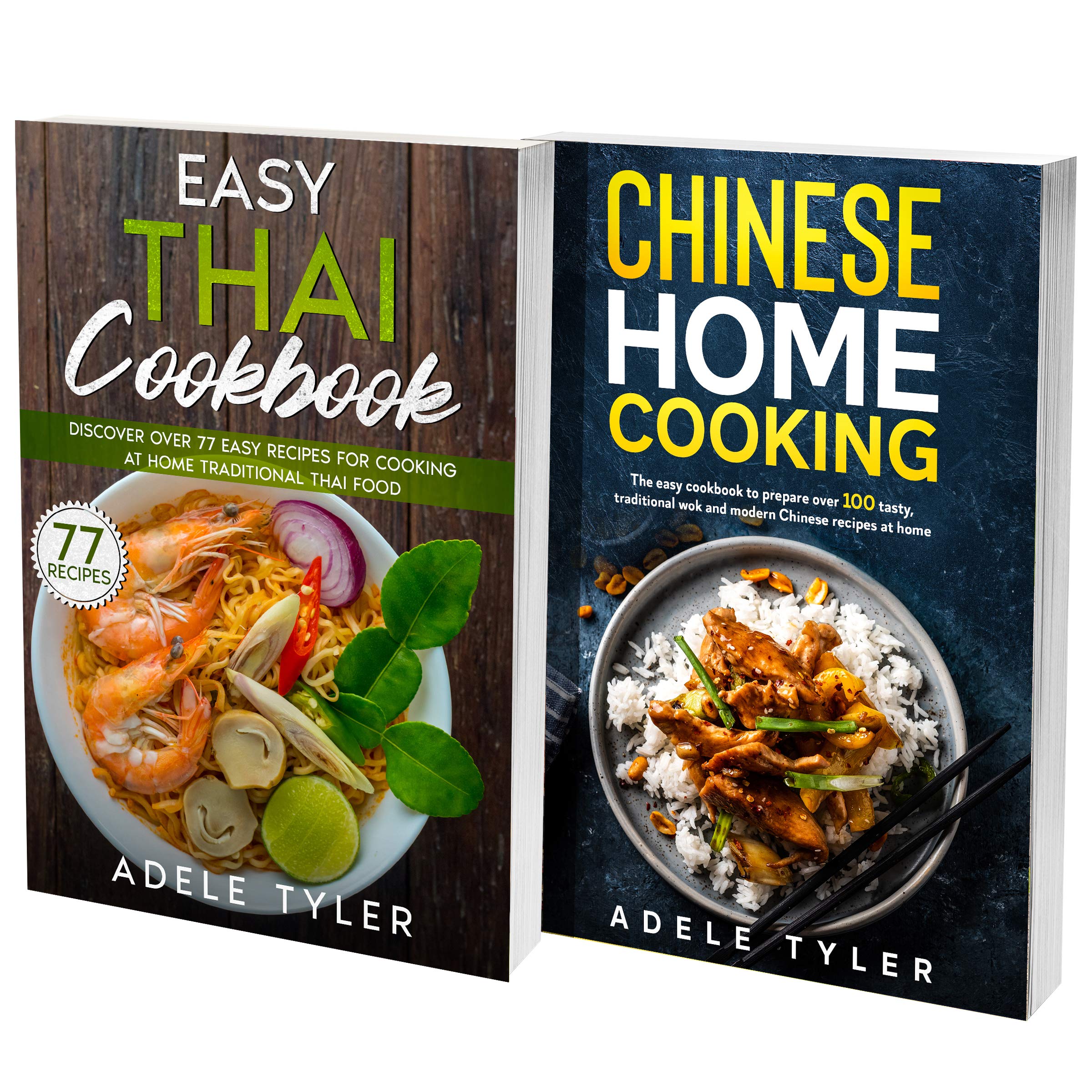 Easy Chinese And Thai Cookbook: 2 Books In 1: Learn How To Prepare At ...