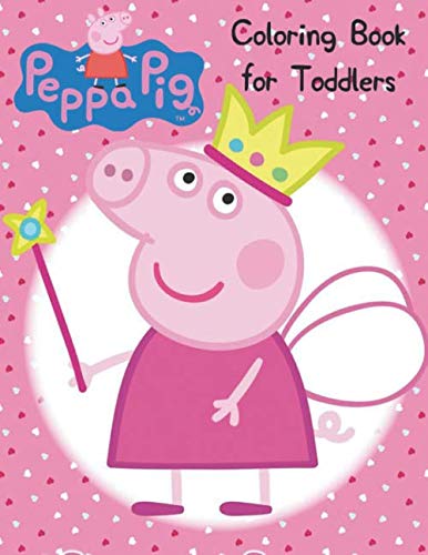 Peppa Pig Coloring Book: 25 beautiful, cute and simple illustrations ...