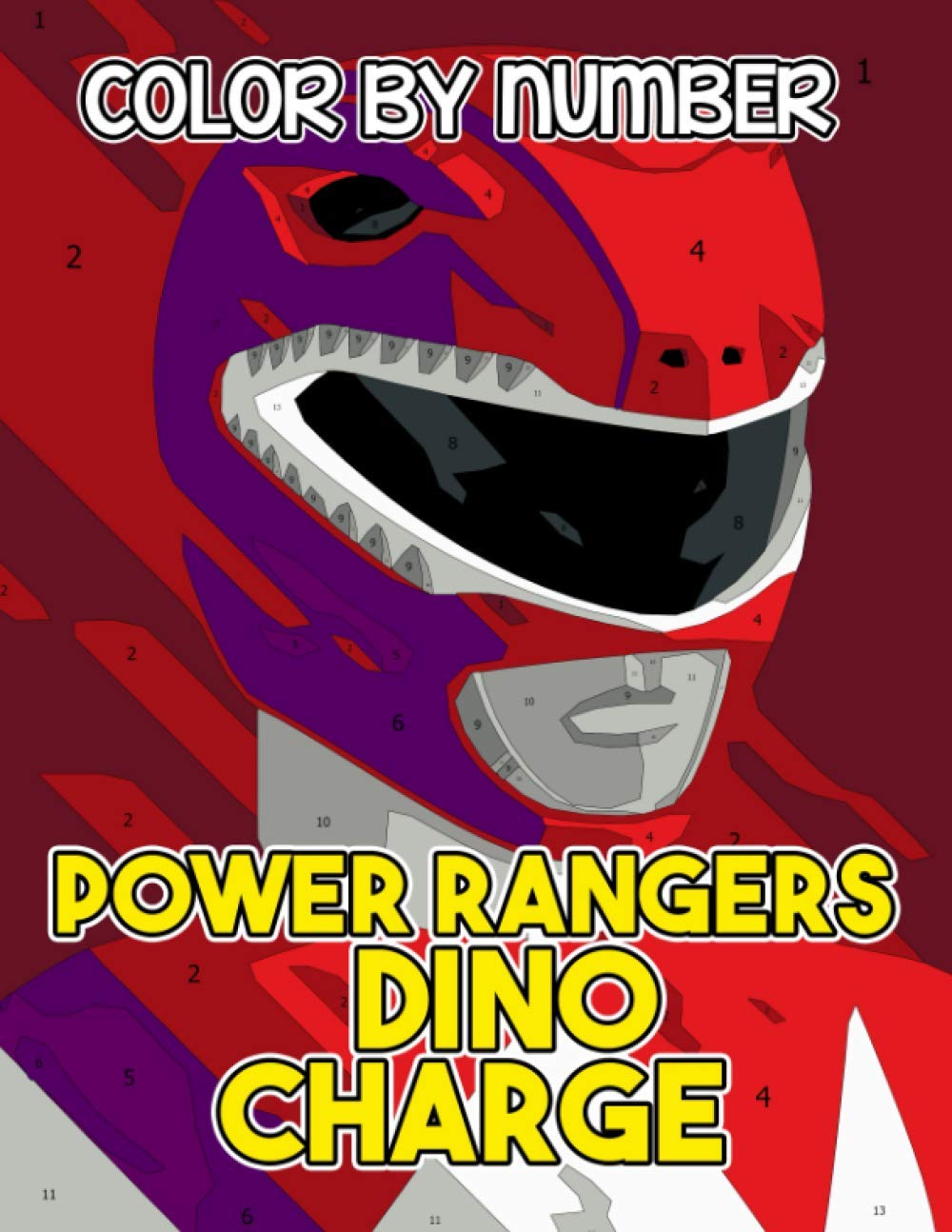 Power rangers dino charge Color By Number: Power rangers dino charge ...