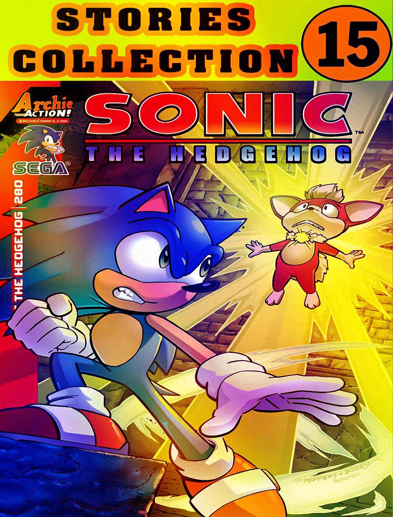 Sonic Hedgehog Stories: Collection 15 Adventure Of Sonic Graphic Novels ...