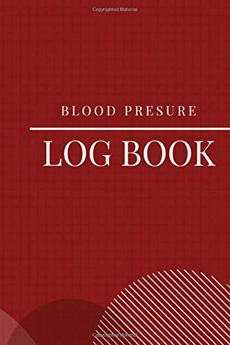 Blood Pressure Log Book Daily Heart Rate Tracking Chart Personal ...
