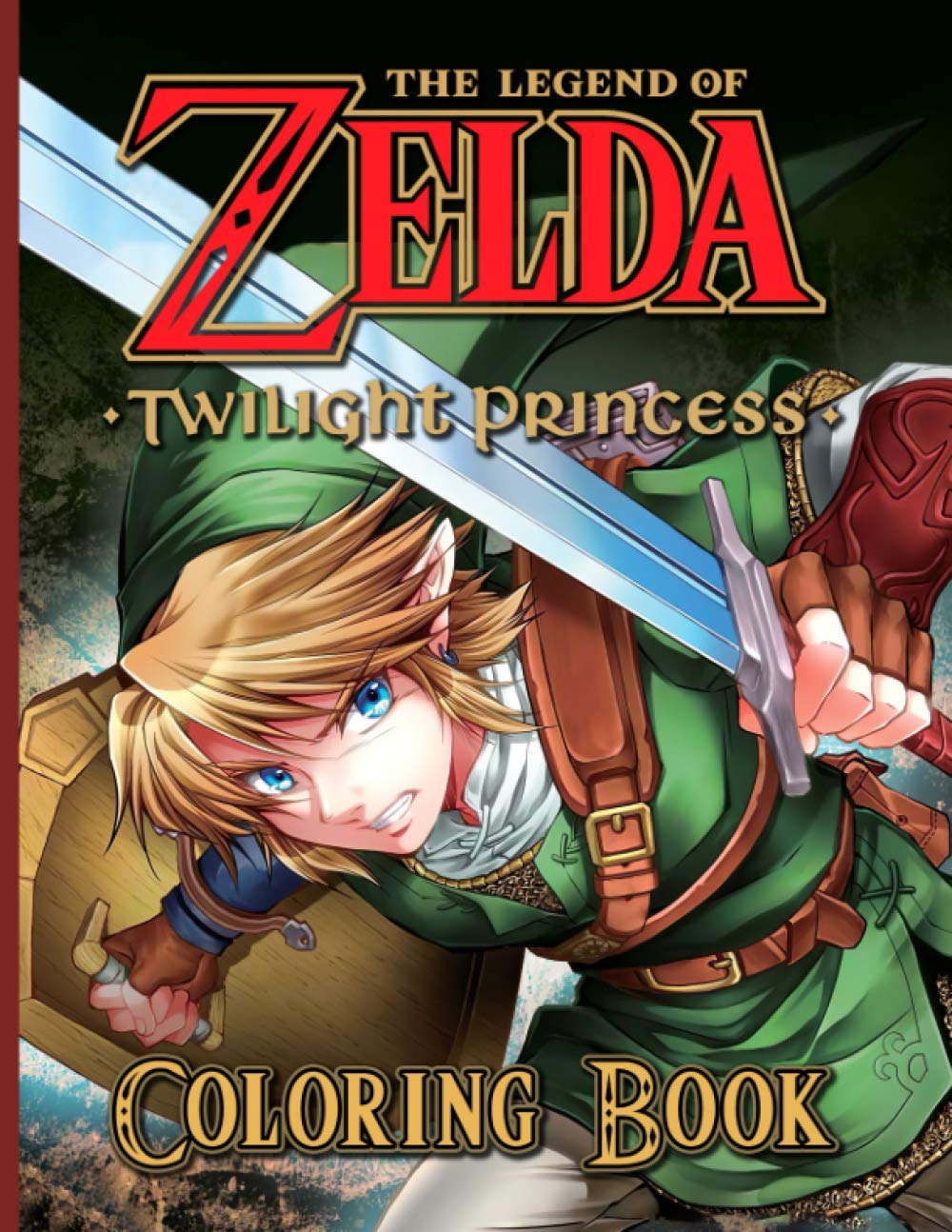 Zelda Twilight Princess Coloring Pages