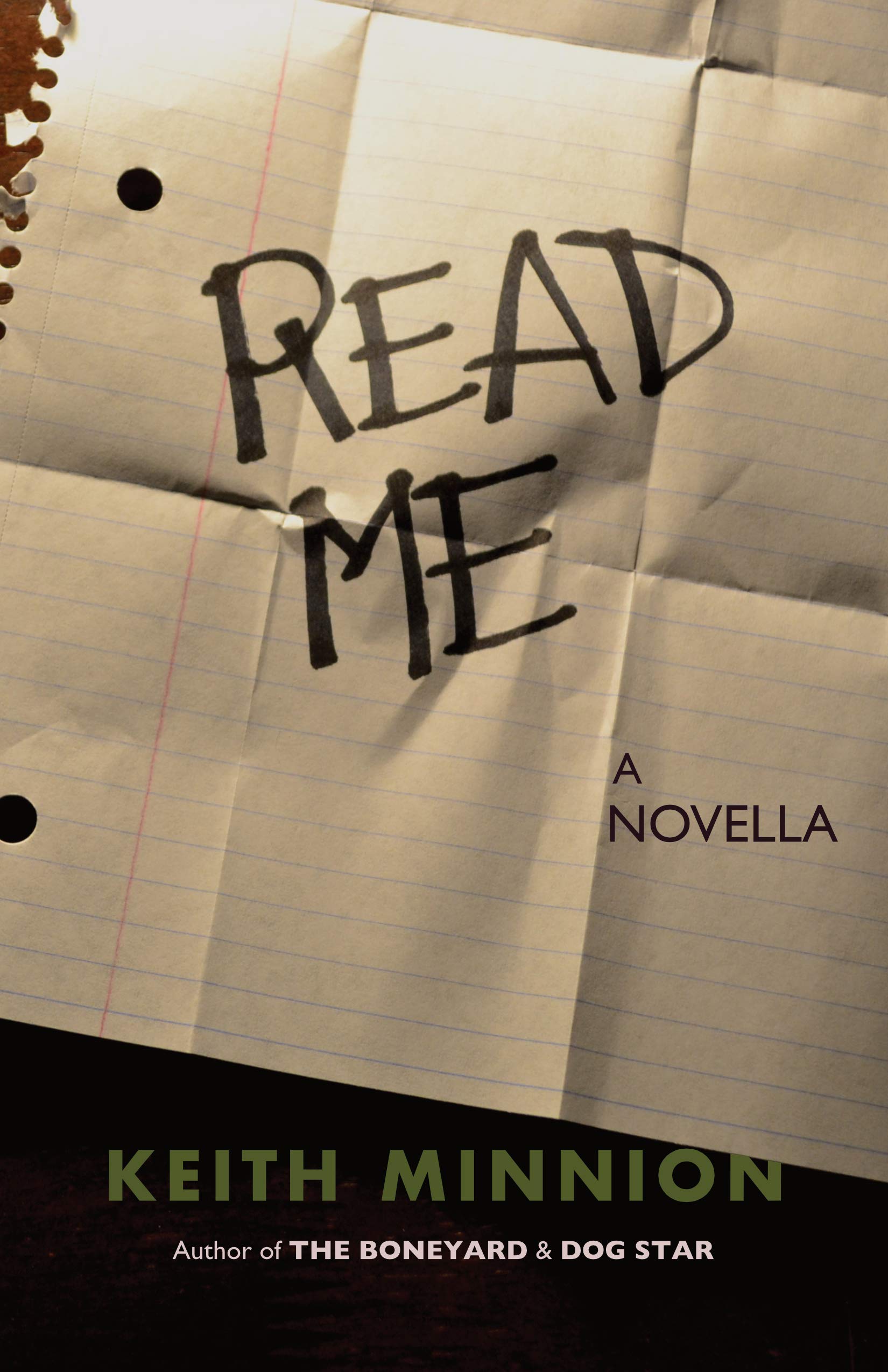 Read Me: a novella by Keith Minnion | Goodreads