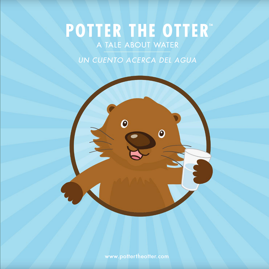 Potter the otter: a tale about water = La nutria Potter: un cuento acerca del agua by Shalini ...
