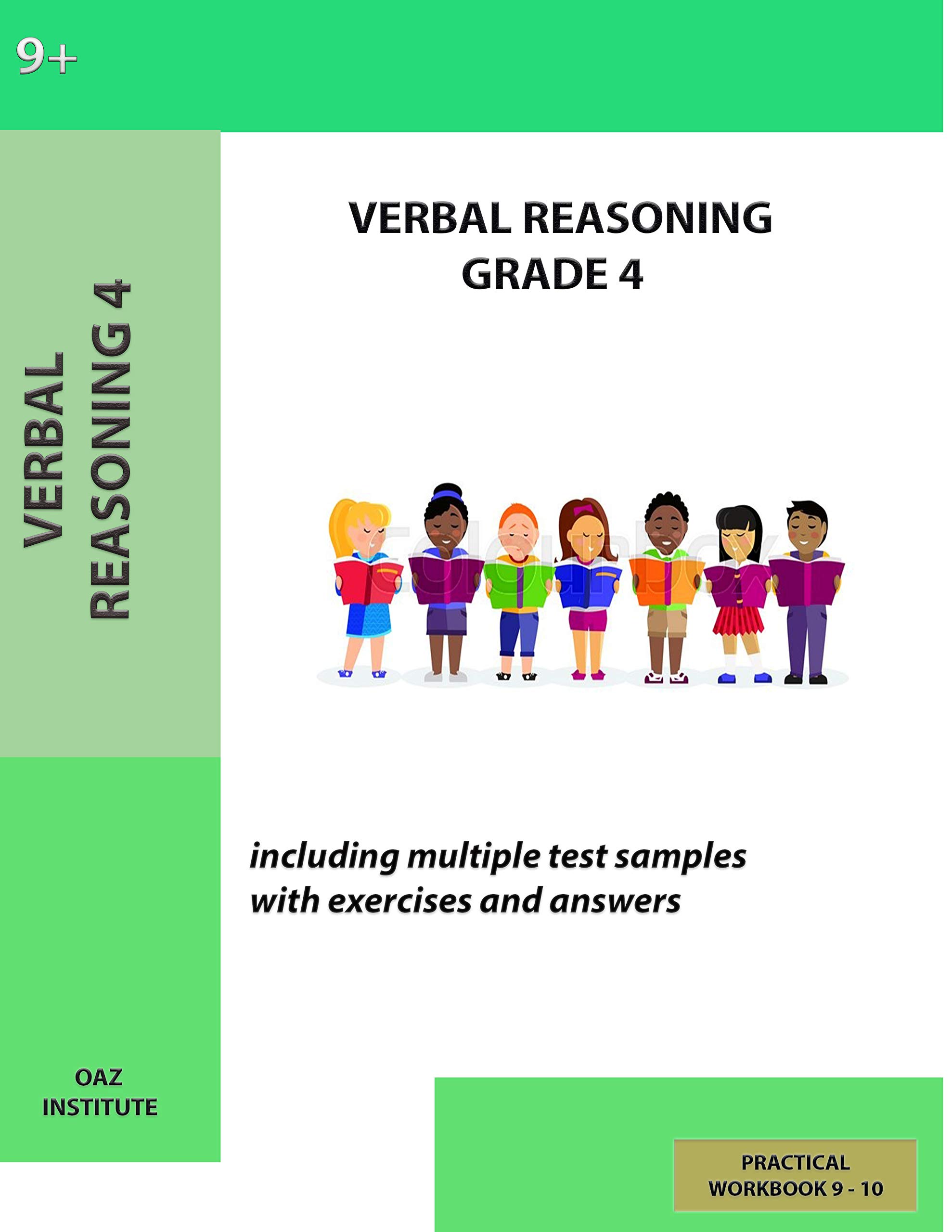 VERBAL REASONING GRADE 4 including multiple test samples, questions and ...