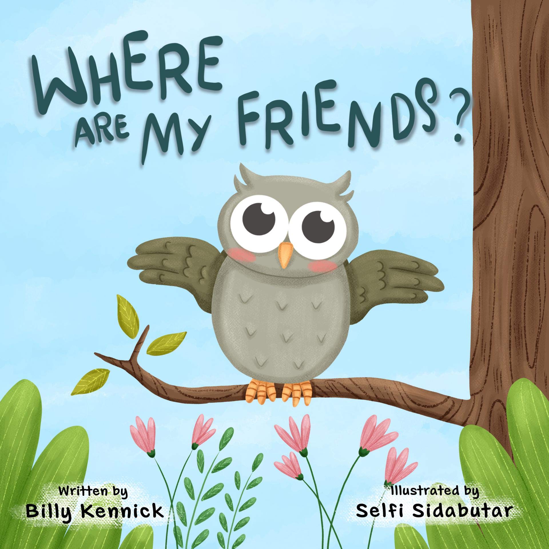 Where are my friends?: A Beginner reader adventure and coloring Book by ...