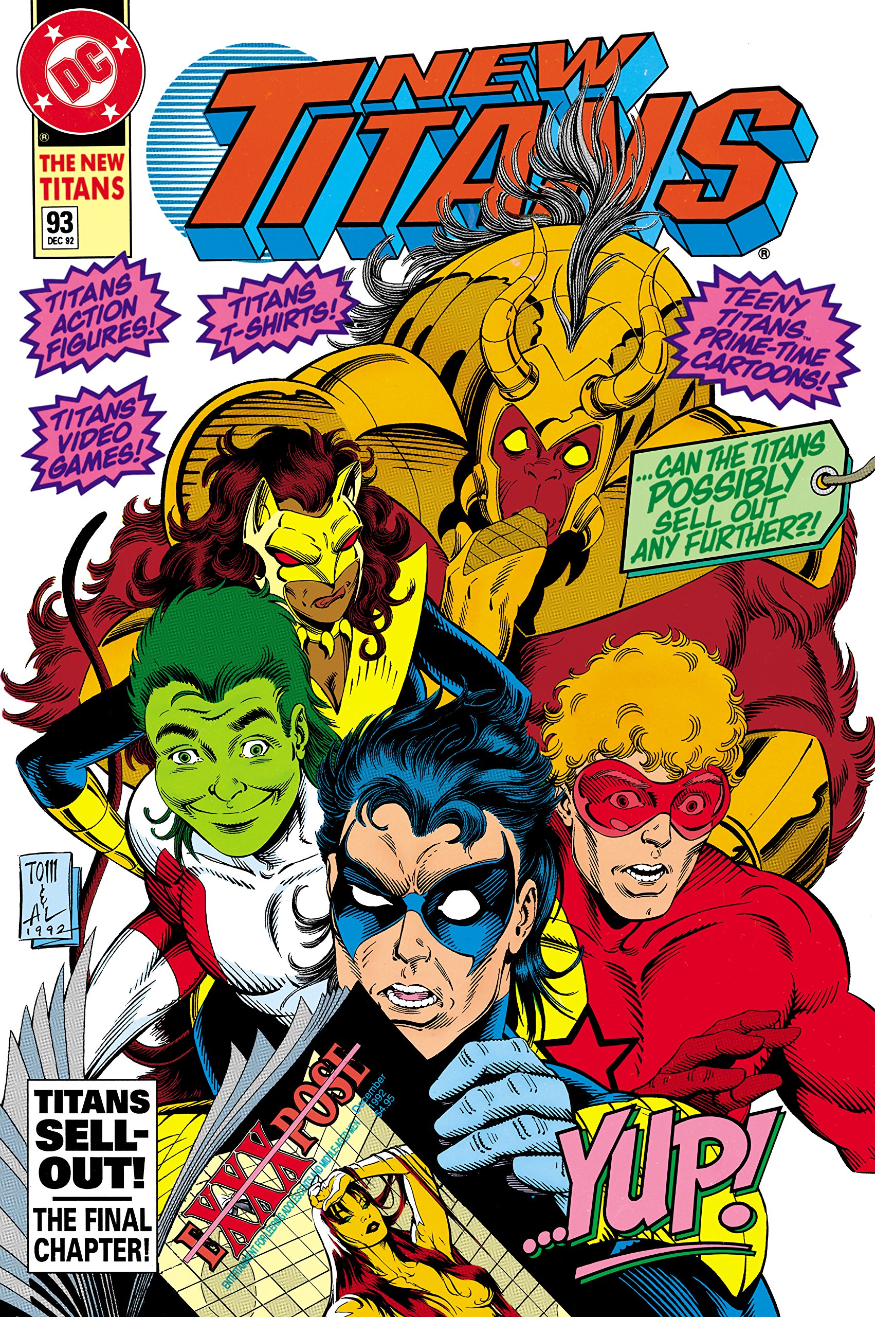 The New Titans (1984-1996) #93 by Marv Wolfman | Goodreads