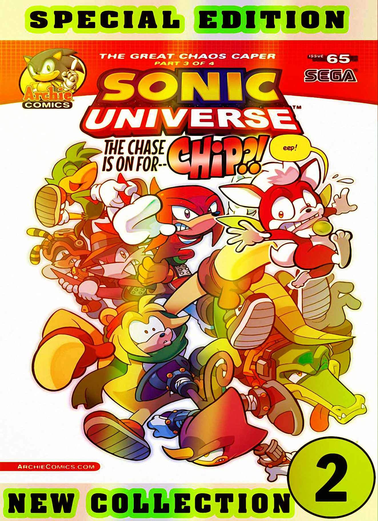 Universe Sonic Collection: Book 2 2021 Edition Cartoon Comic Adventure ...