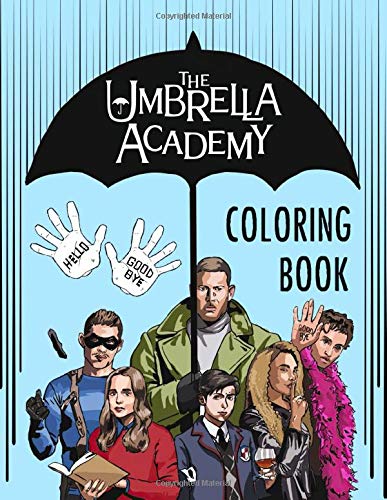 The Umbrella Academy Coloring Book: An American Superhero Web ...