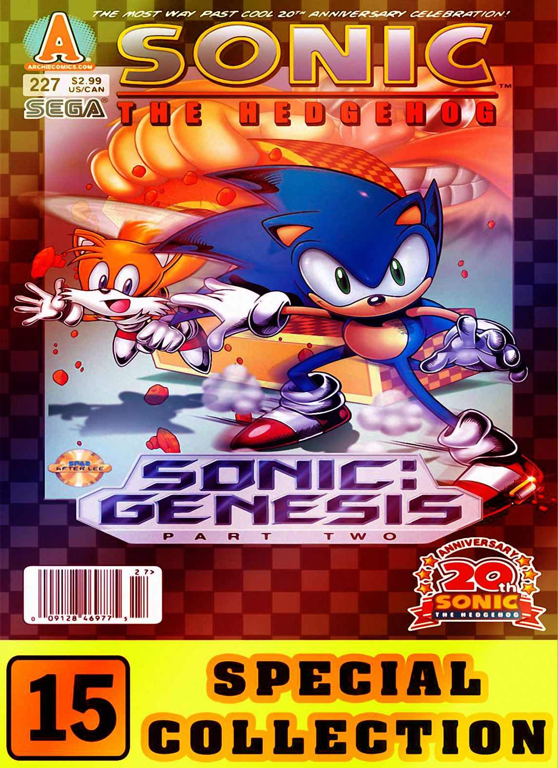 Sonic Hedgehog Special: Collection 15 Adventure Of Sonic Comic Cartoon ...