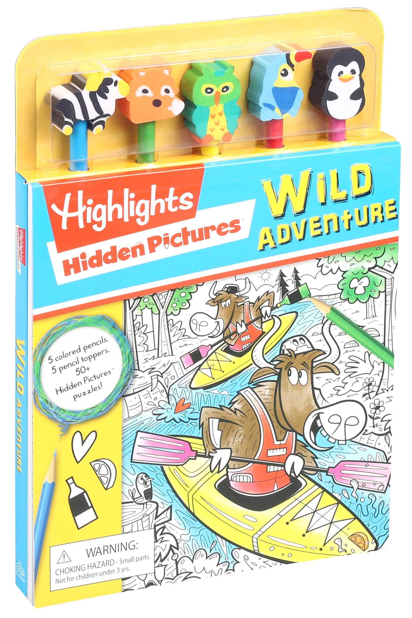 Highlights: Hidden Pictures: Wild Adventure by Editors of Silver ...