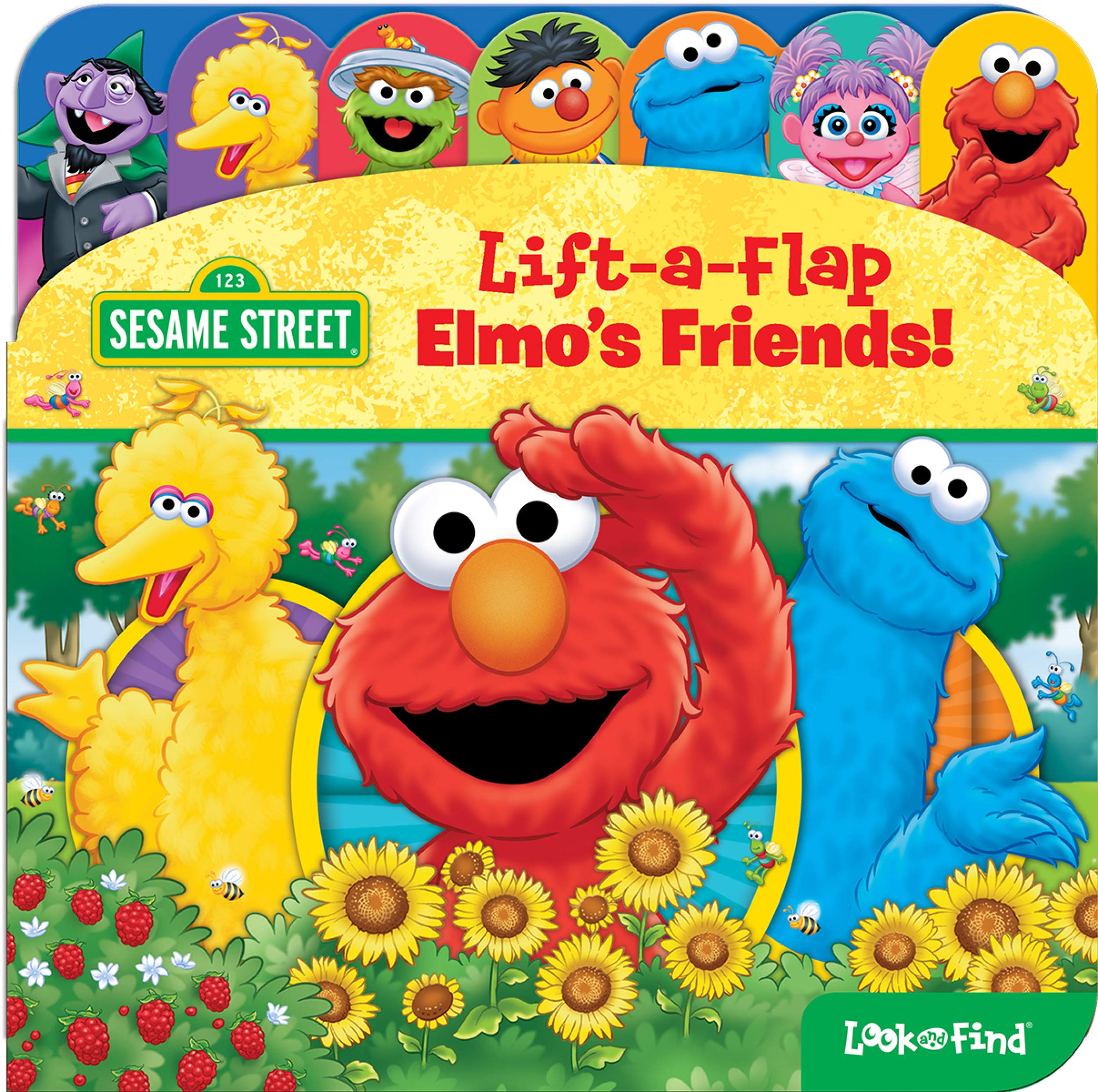 Sesame Street - Elmo, Big Bird, and More! - Lift-a-Flap Look and Find ...
