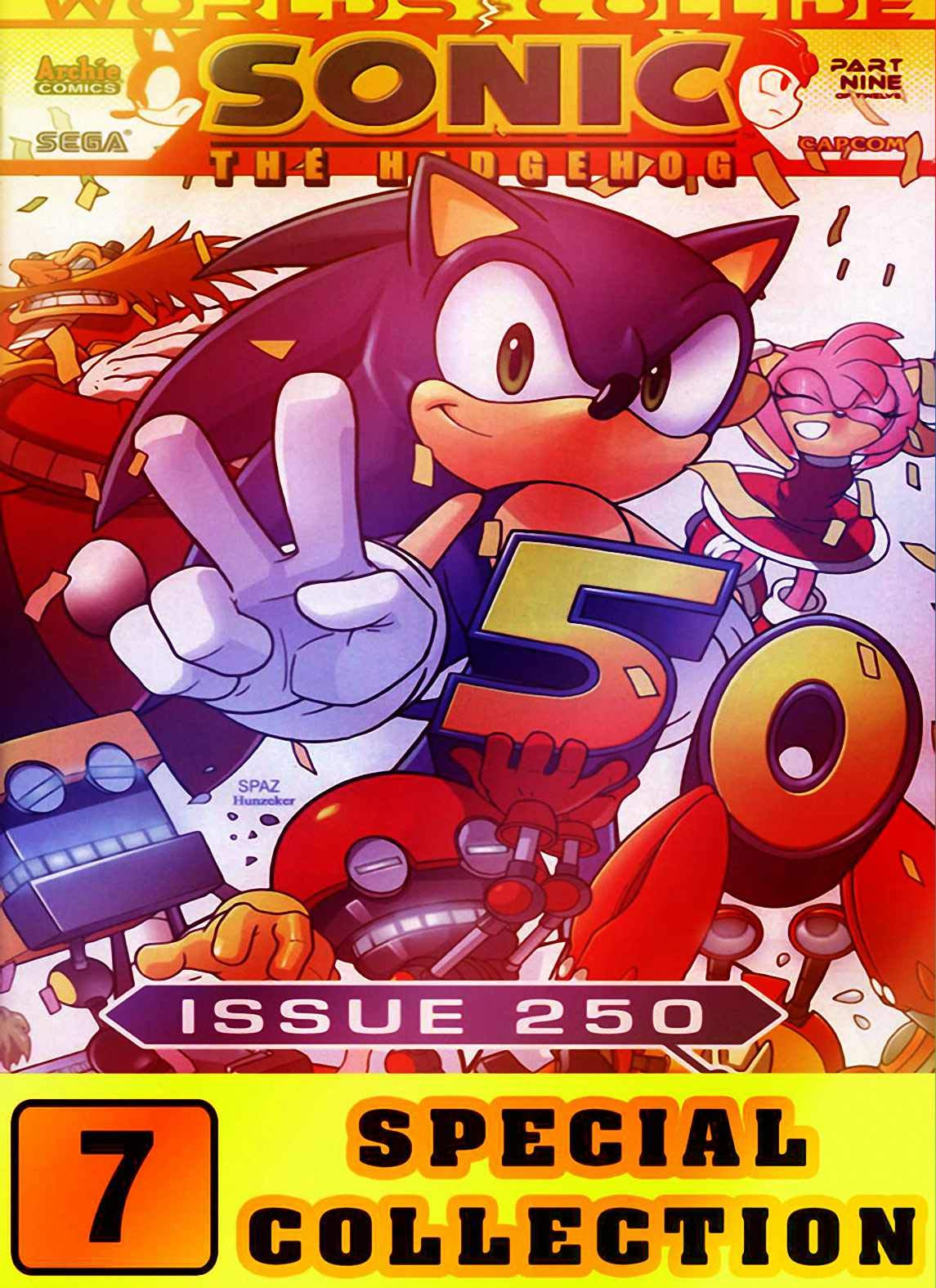 Sonic Hedgehog Special: Collection 7 Adventure Of Sonic Comic Cartoon ...
