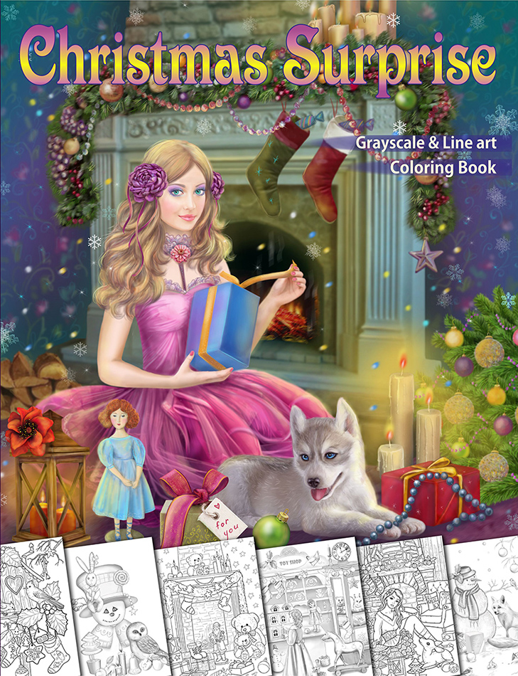 Christmas Surprise Coloring Book by Alena Lazareva | Goodreads