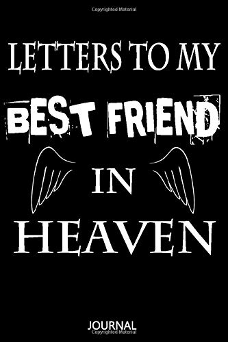 Letters To My Best Friend In Heaven: Grief journal | Memory Book For ...