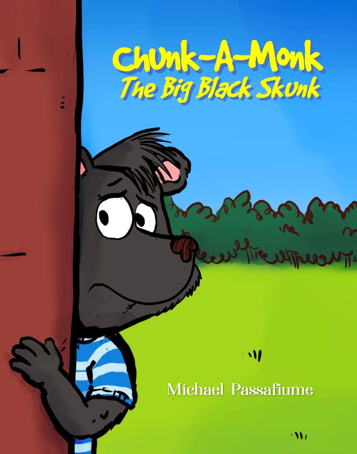 Chunk-A-Monk, The Big Black Skunk: An enjoyable book for children 4-8 ...