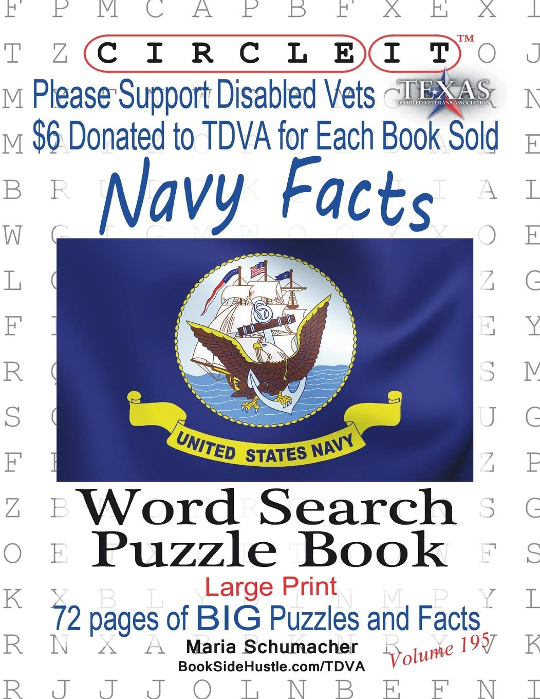Circle It, United States Navy Facts, Word Search, Puzzle Book by Lowry ...