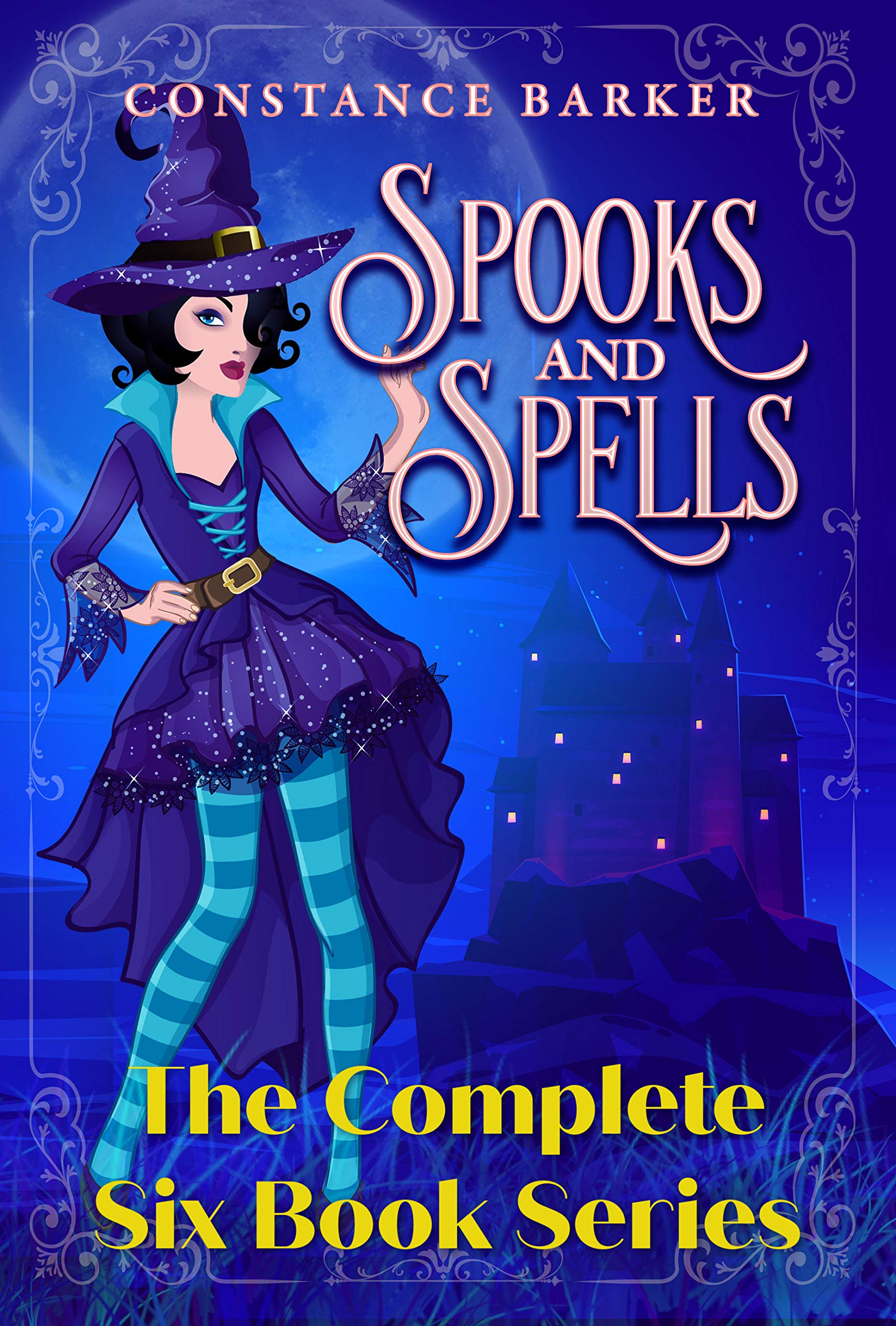 The Complete Spooks and Spells 6 Book Series by Constance Barker ...