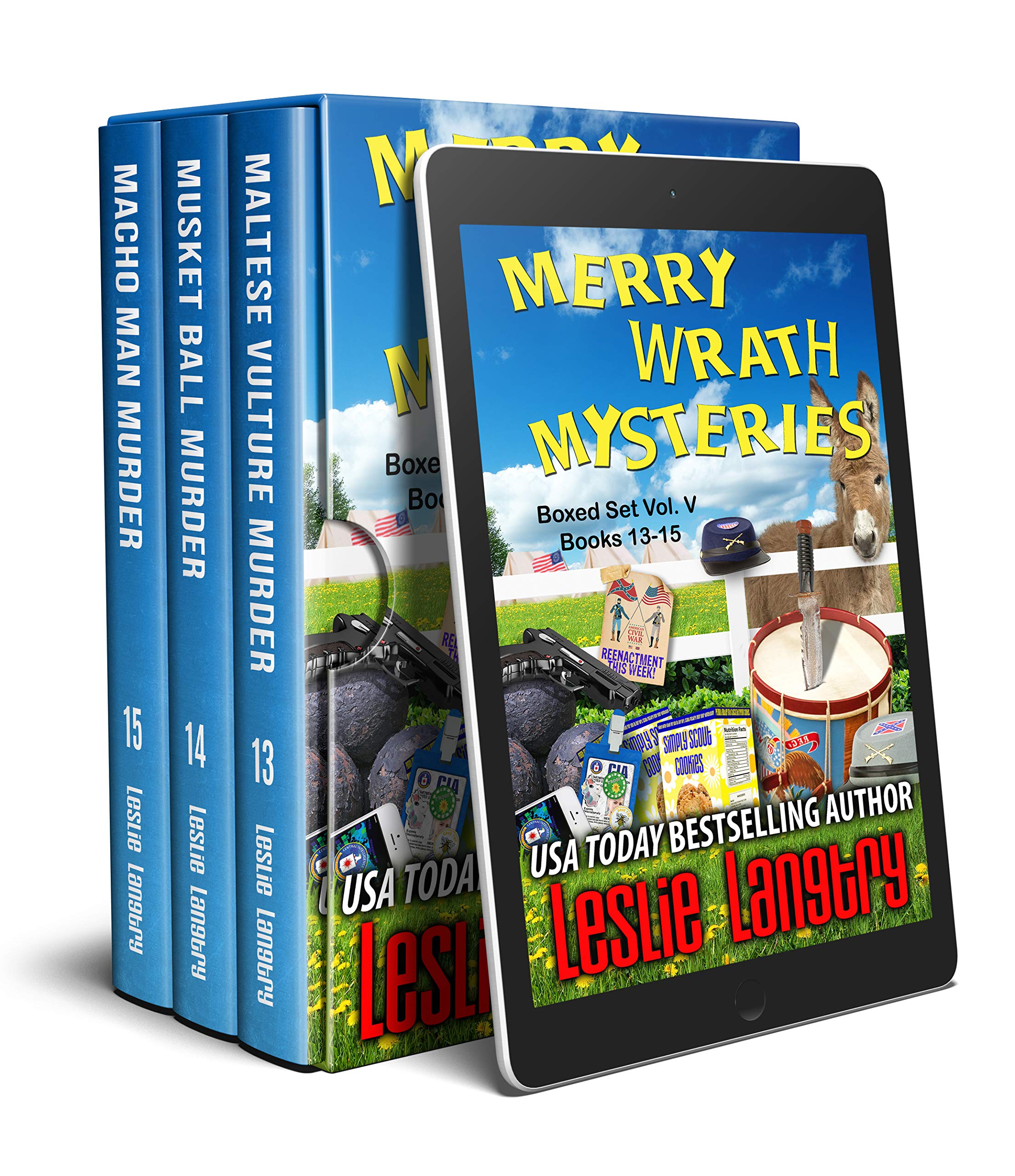 Merry Wrath Mysteries Boxed Set Vol. V by Leslie Langtry | Goodreads