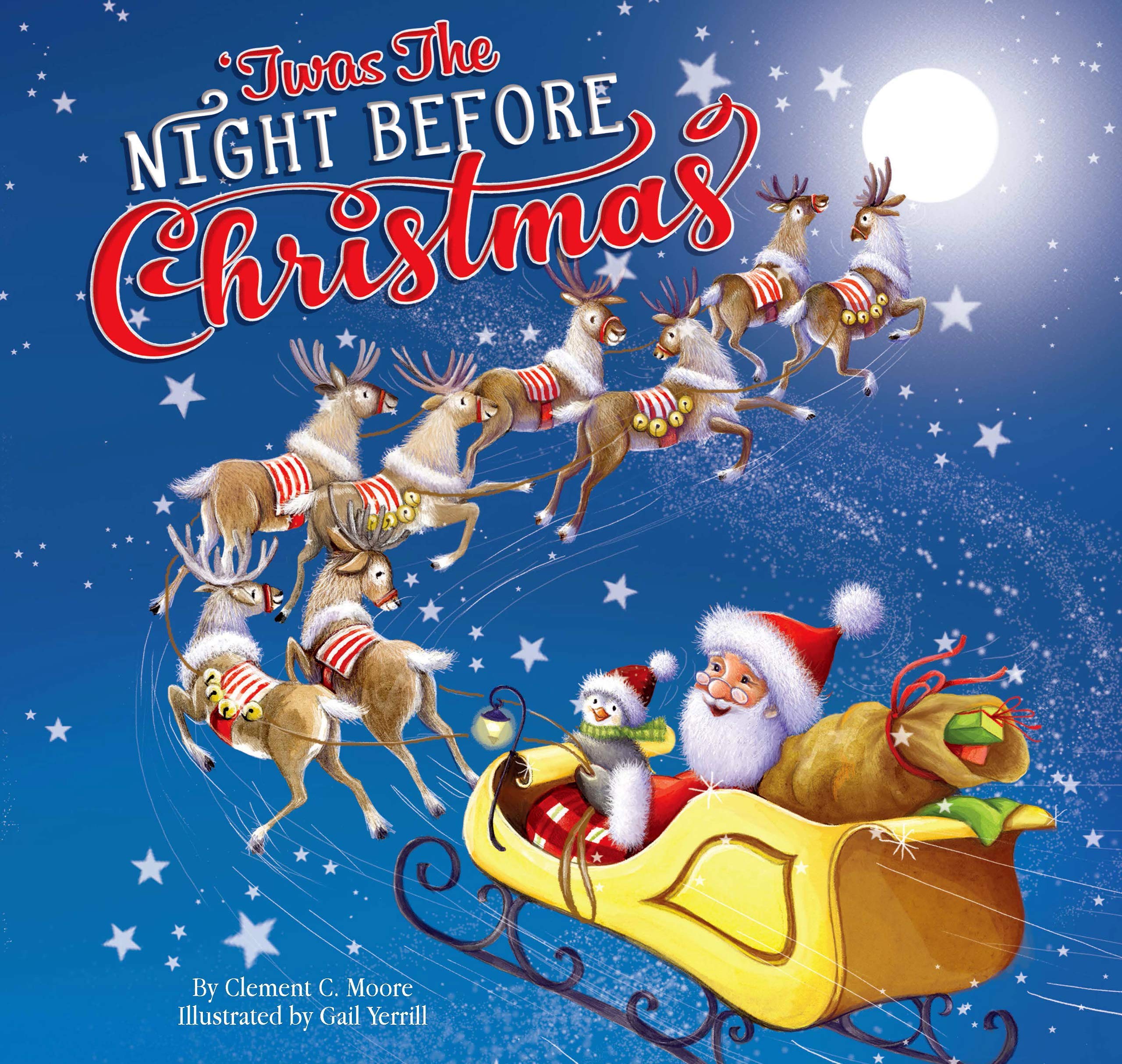 'Twas The Night Before Christmas - Childrens Padded Board Book ...
