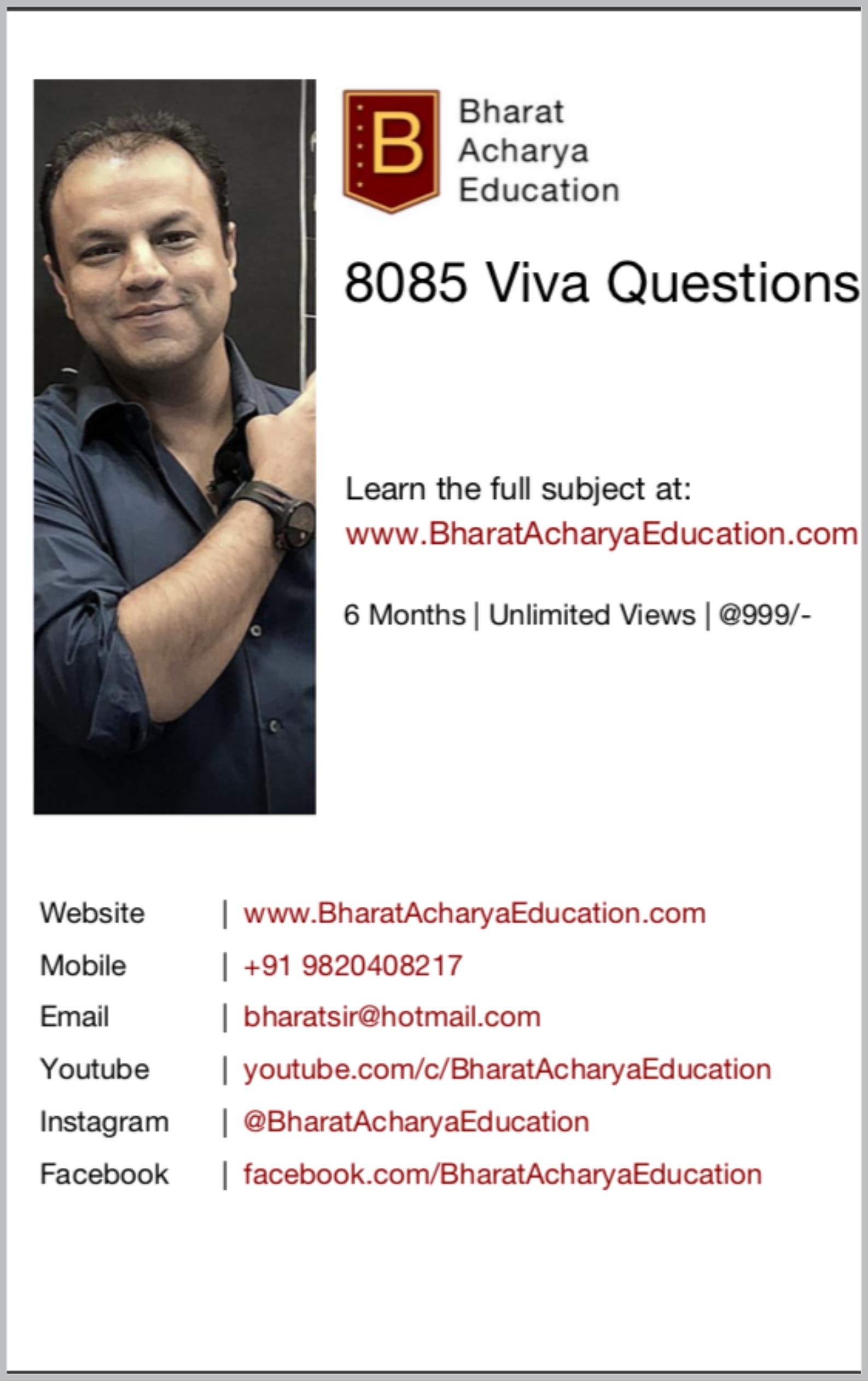 8085 Viva Questions | Bharat Acharya Education: 8085 Microprocessor | Viva Questions | Lab Exam ...