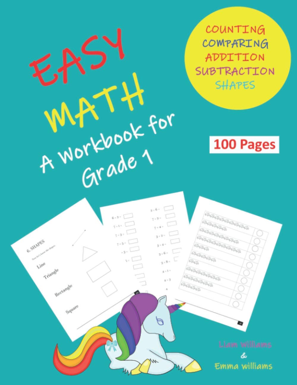 Easy Math A Workbook For Grade 1 By Liam Williams Goodreads