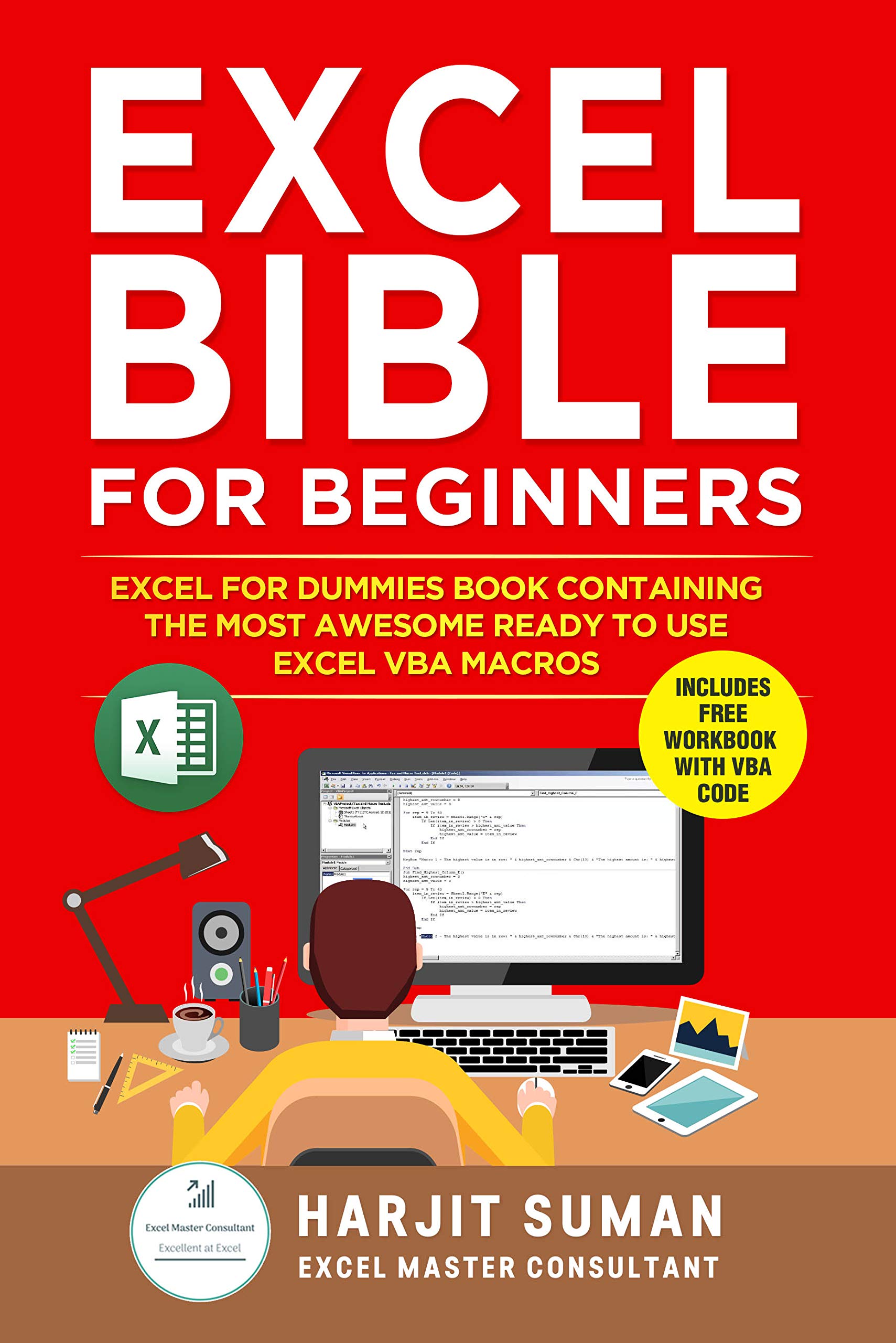 Excel Bible for Beginners: Excel for Dummies Book Containing the Most ...