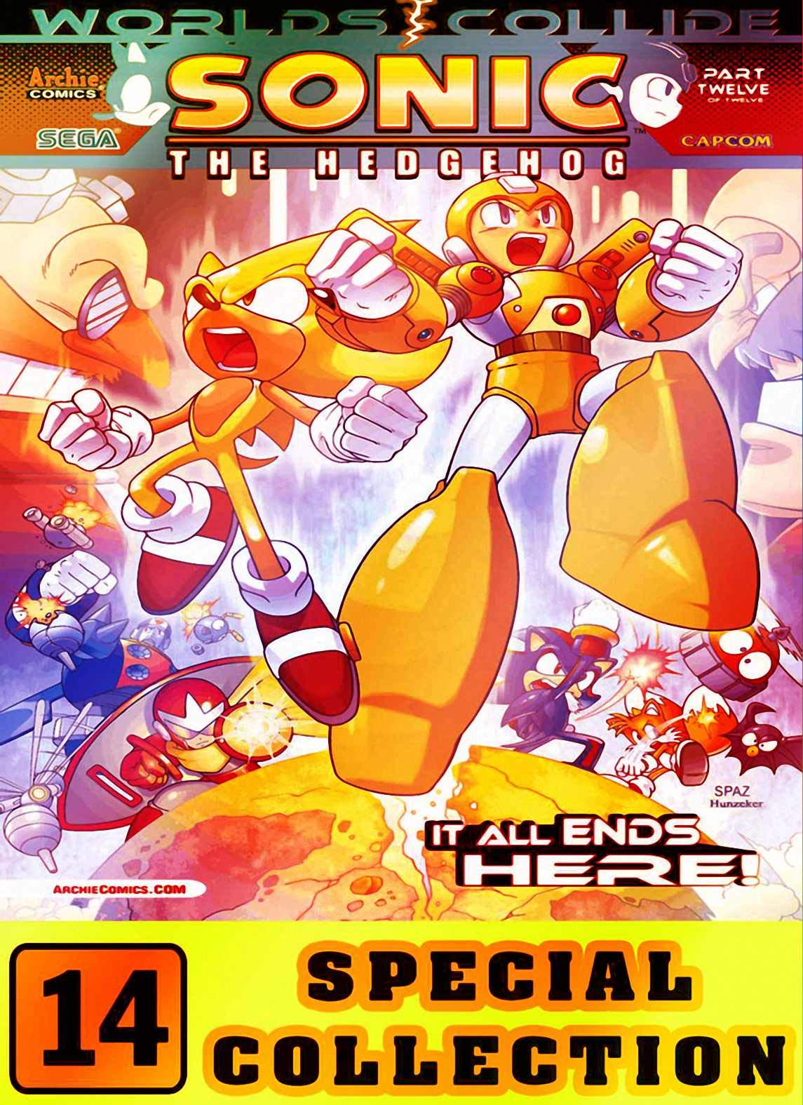Sonic Hedgehog Special: Collection 14 Adventure Of Sonic Comic Cartoon ...