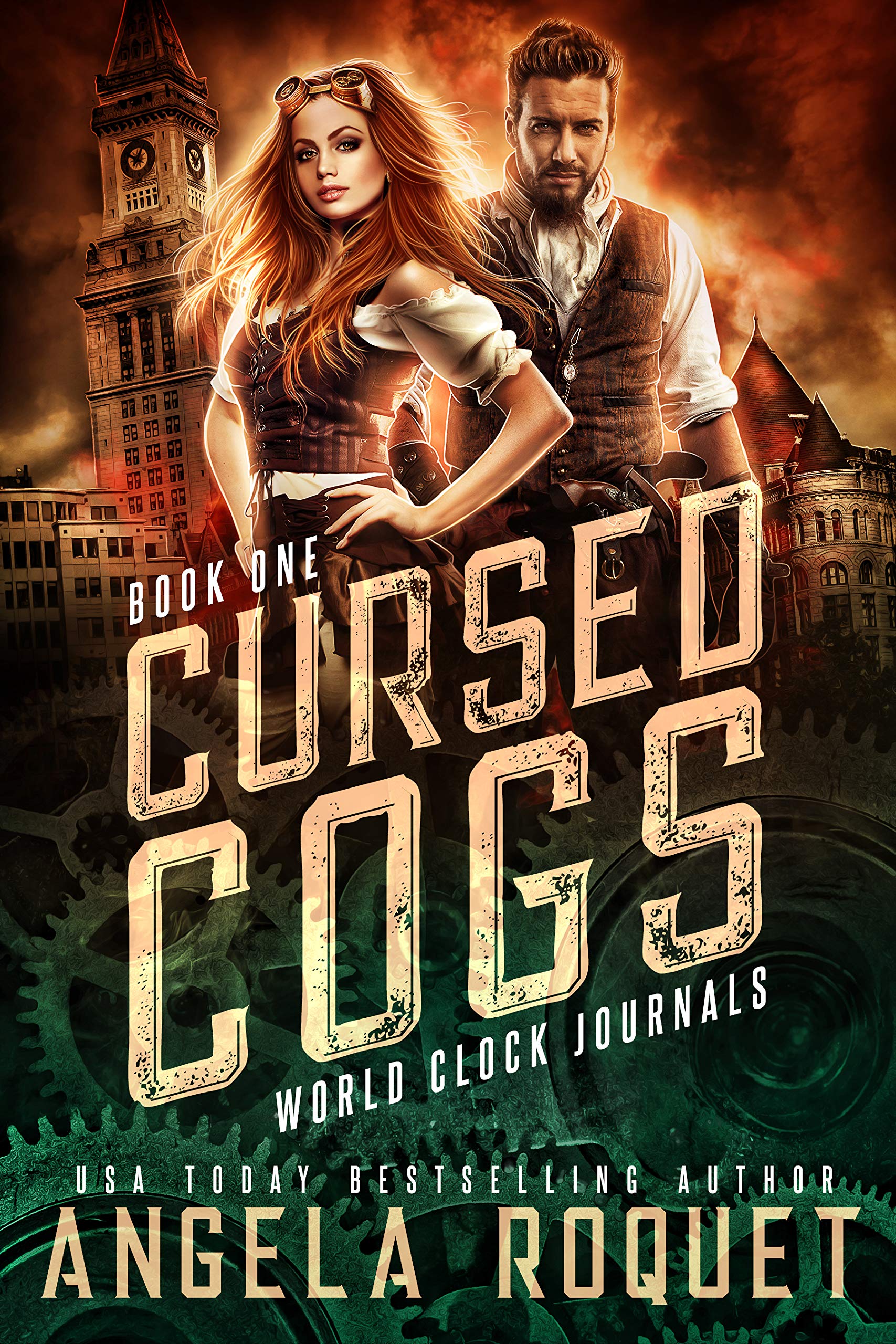 Cursed Cogs (World Clock Journals #1) by Angela Roquet | Goodreads