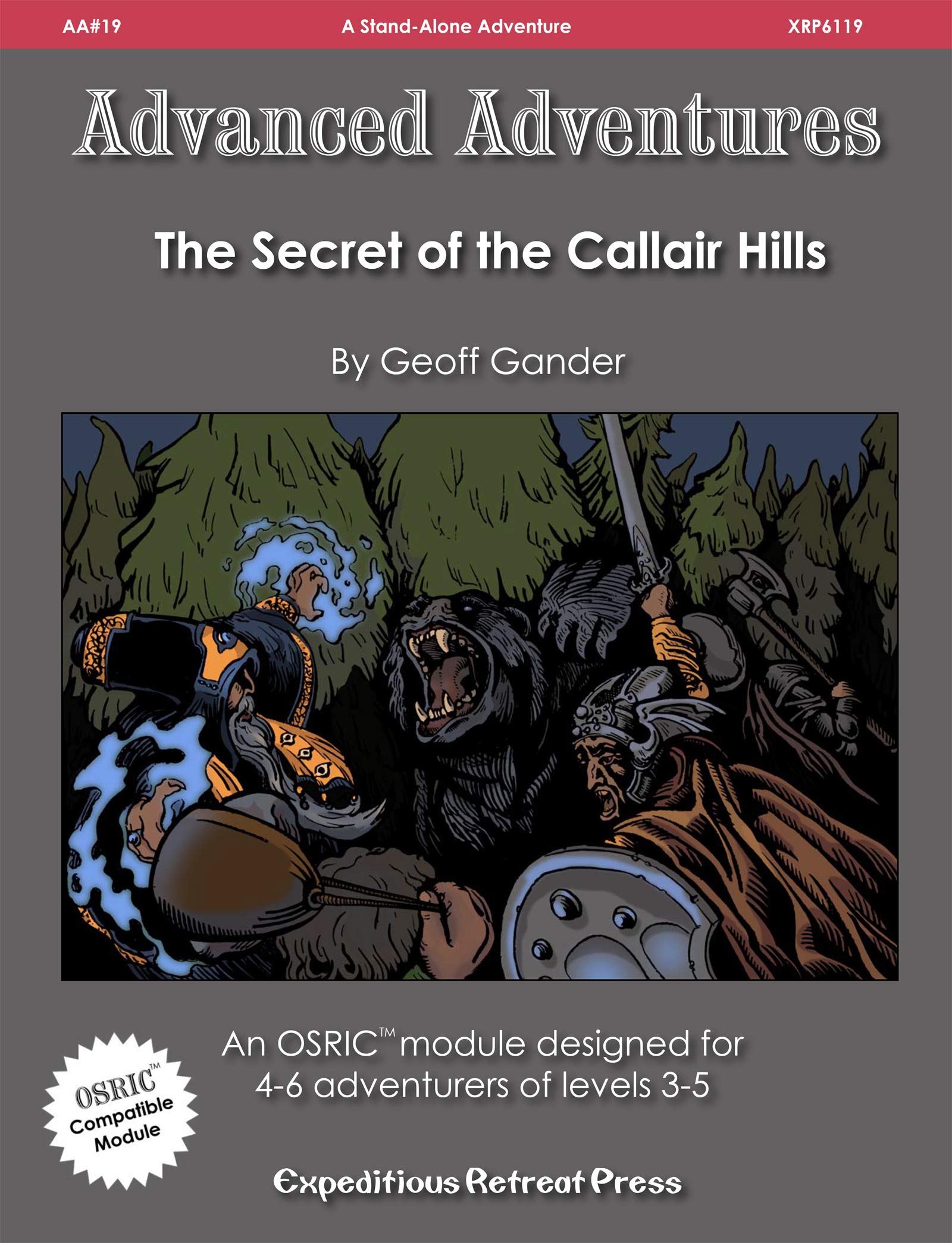 The Secret of the Callair Hills (Advanced Adventures by Geoff Gander ...
